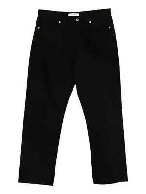 Maison Kitsuné Straight-leg Jeans - Black