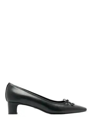 Sam Edelman 40mm Rinda Bow-detail Pumps - Black