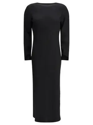 CRIDA MILANO Long-Sleeve Midi Dress