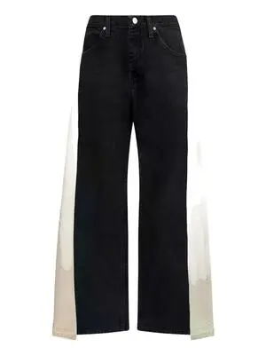 E.L.V. DENIM Freya Wide-leg Jeans - Black