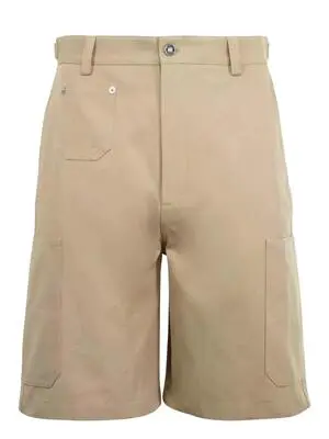 Givenchy Logo Cargo Shorts - Neutrals