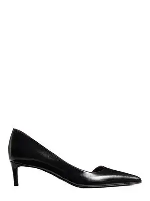Khaite 45mm Jett D'orsay Heeled Pumps - Black