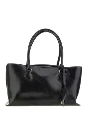 OSOI Leather Tote Bag - Black