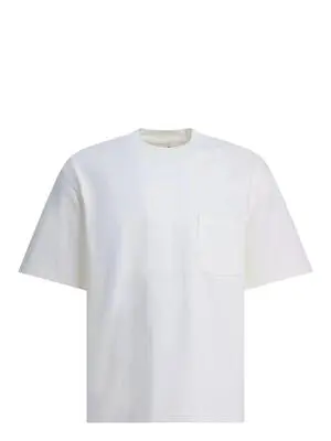 Auralee Crew-neck Cotton T-shirt - White