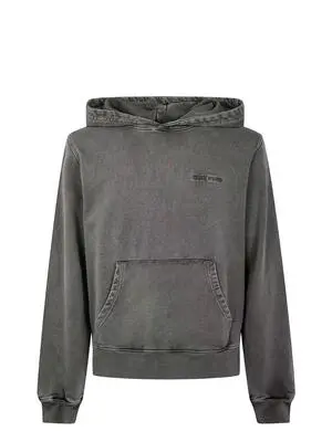 DAILY PAPER Logo-embroidered Hoodie - Grey