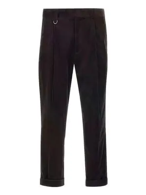 PAOLO PECORA Straight-leg Trousers - Brown
