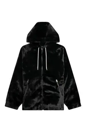 MASTERMIND WORLD Skull-print Hooded Jacket - Black