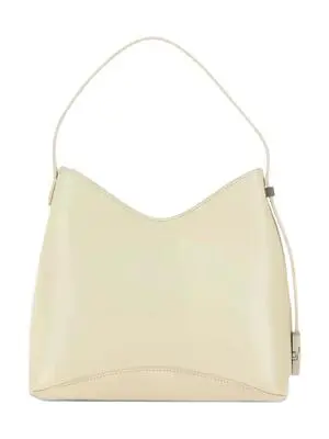 OSOI Top-handle Zip Shoulder Bag - Neutrals
