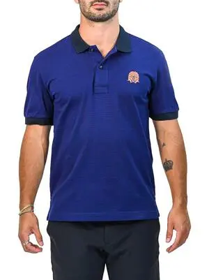MACEOO Mozart Dot Polo - Blue