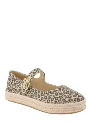 Toms Carolina Espadrille Platform Mary Jane - Beige/khaki