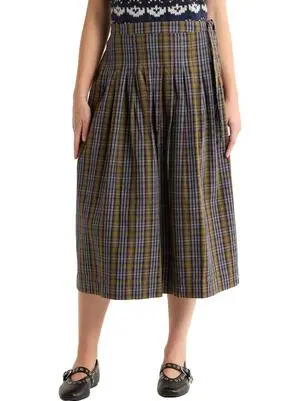 DAMSON MADDER Josie Drop Waist Midi Skirt