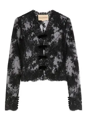Valentino Garavani Lace Shirt - Black