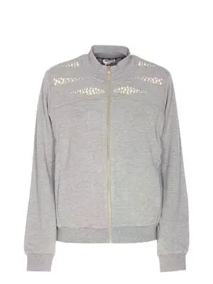 Liu Jo Zip-up Sweatshirt - Grey