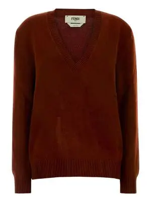 Fendi Cashmere Sweater - Brown