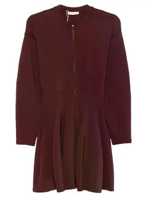 Ulla Johnson Zip-fastening Mini Dress - Red