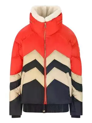 Bogner Chevron Padded Jacket - Red