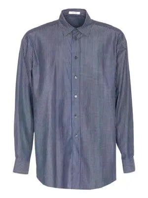 THE ROW Striped Shirt - Blue