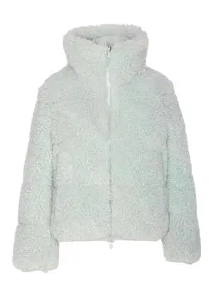 SAVE THE DUCK Faux-fur Jacket - Blue