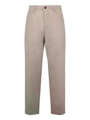 SLOWEAR Button-fastening Trousers - Neutrals