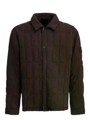 Stone Island Quilted Padded Jacket - Brown