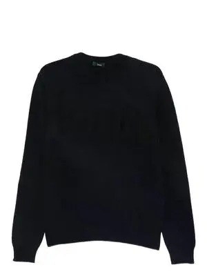 Herno Logo-embossed Sweater - Blue