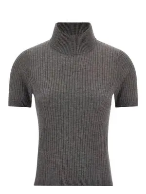 MAX MARA Janagy Ribbed High-Neck Sweater