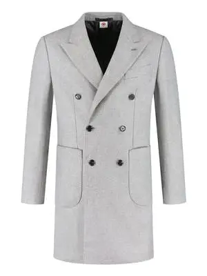 LUIGI BORRELLI Herringbone Coat