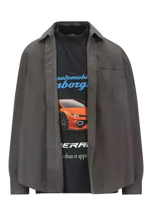 Balenciaga Automobili Lamborghini Shirt - Grey