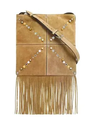 Valentino Garavani Small Nellcôte Crossbody Bag - Brown