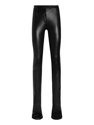 DOLCE & GABBANA Leather Trousers