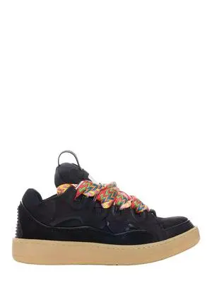 LANVIN Suede Sneakers - Black
