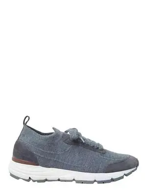 PESERICO Suede-Panel Sneakers