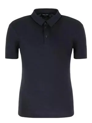 GIORGIO ARMANI Buttoned Polo Shirt