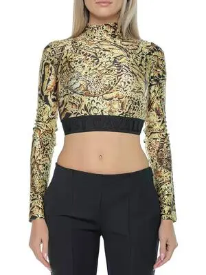 Just Cavalli Animal-print T-shirt - Yellow
