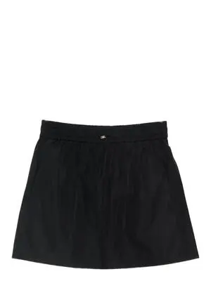 A.p.c. Elasticated-waist Skirt - Black