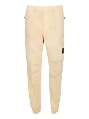 Stone Island Compass Badge Trousers - Beige