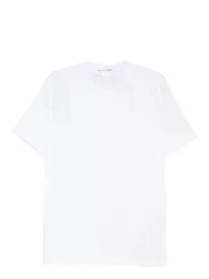 Comme Des Garçons Logo-print Cotton T-shirt - White
