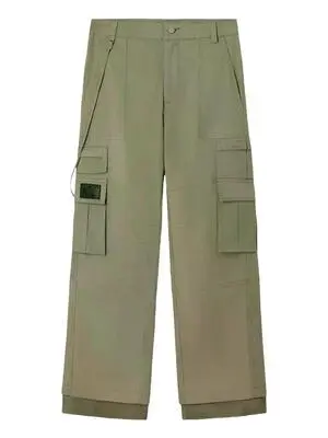 CARRER Adjustable-waistband Cargo Pants - Neutrals