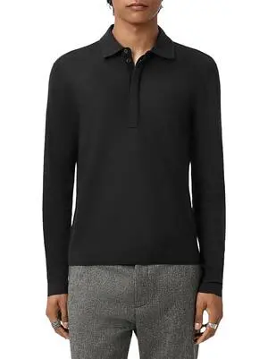 John Varvatos Capri Polo Shirt Steel Gray