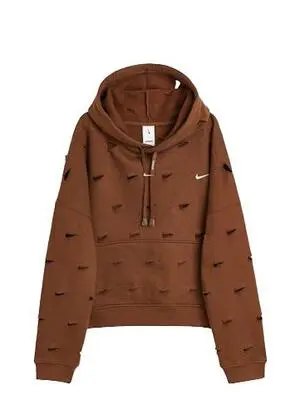 Jacquemus X Nike Le Swoosh Hoodie - Brown