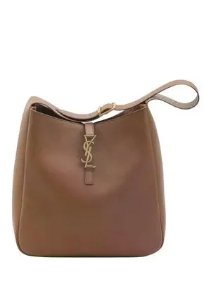 Saint Laurent Large Le 5 À 7 Bag Brown