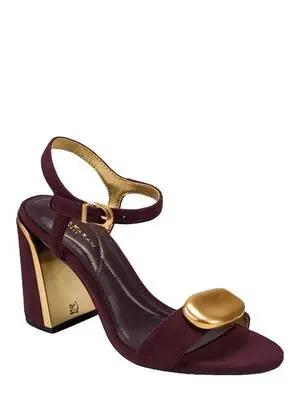 Donna Karan New York Seraphina Ankle Strap Sandal - Wine