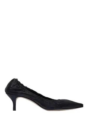 Bernardo Manu Leather Pump - Black