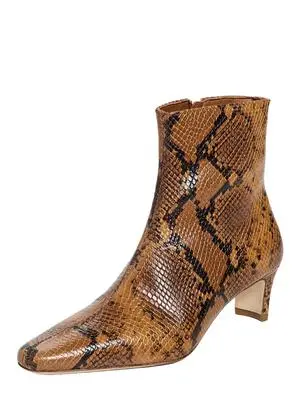Staud Wally Ankle Boots - Snake
