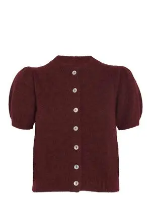 DÔEN Anisa Cardigan - Burgundy