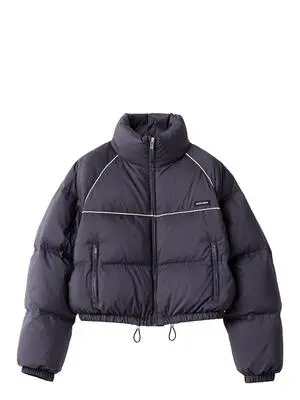 Miu Miu Down Technical Padded Jacket Blue