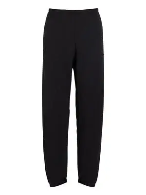 SKIMS Cotton-Blend Fleece Sweatpants Black
