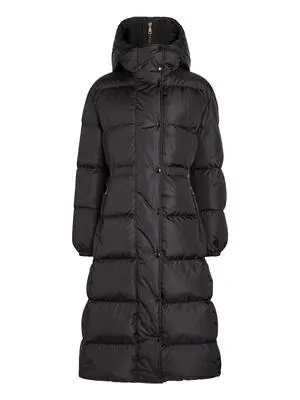 Moncler Chamer Padded Nylon Coat - Black