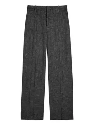 VINCE Pintuck Woven Trousers