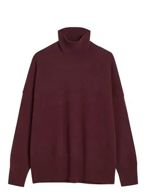 RÓHE Stretch-wool Jumper - Burgundy